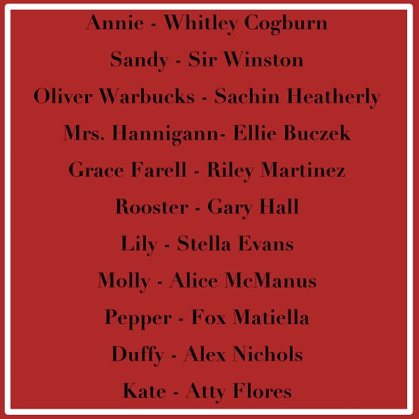 ANNIE, JR.October 15 - 19, 2025 | BCT